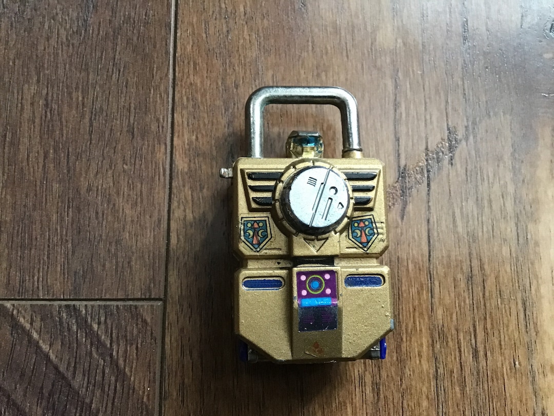 Vintage 1984 Hasbro Transformers G1 Lock Man Diecast Combination Lock ...