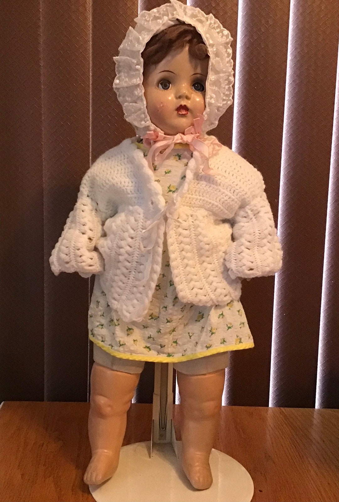 Vintage 20” Composition Doll - Etsy