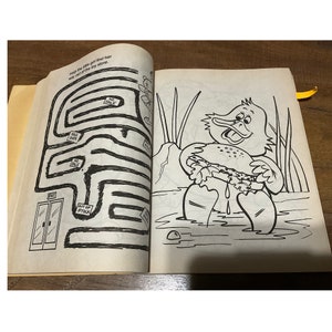1993 Landon A Very Big Super Jumbo Coloring & Activity Book - Etsy