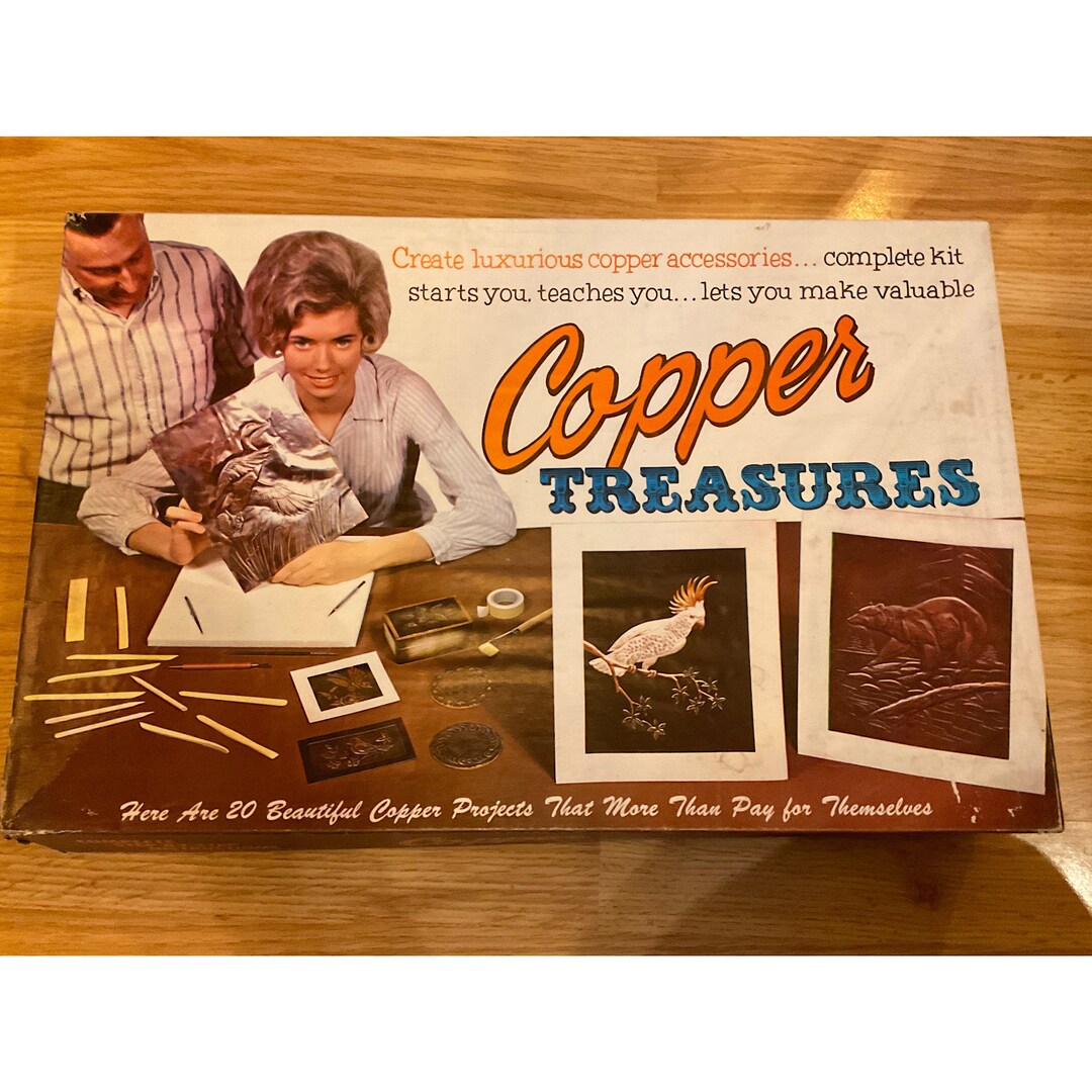 Vintage Copper Treasures Creation Kit - Etsy