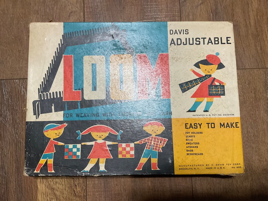 Vintage Davis Adjustable Metal Loom - Etsy