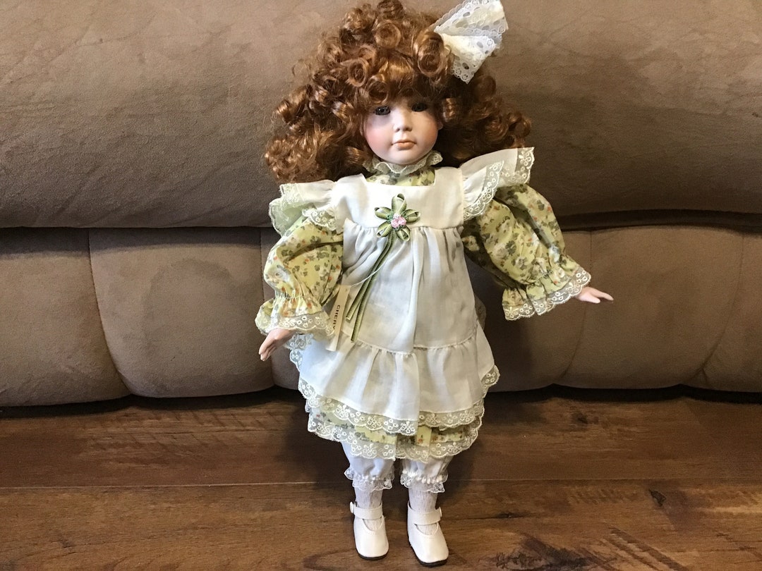 1991 Seymour Mann Connoisseur Doll Collection Cheryl Porcelain Doll - Etsy
