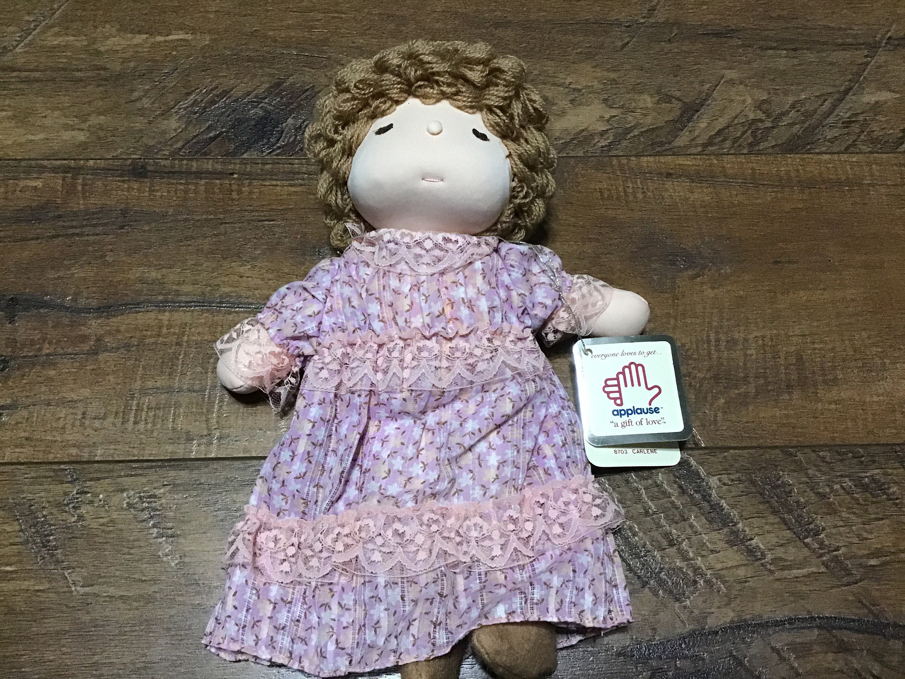 1981 Applause Knickerbocker Toy Co Ince 8703 Carlene 12 Doll - Etsy