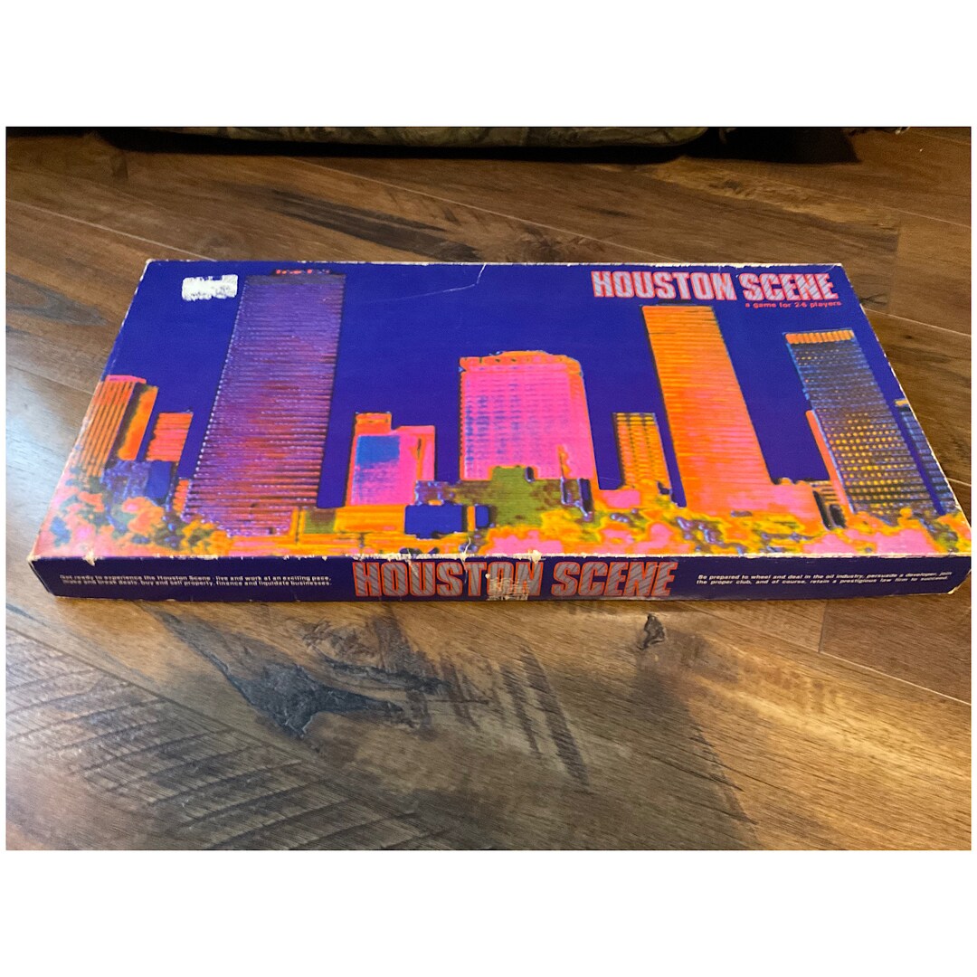 1977 Groovy Games Houston Scene Board Game - Complete - Etsy