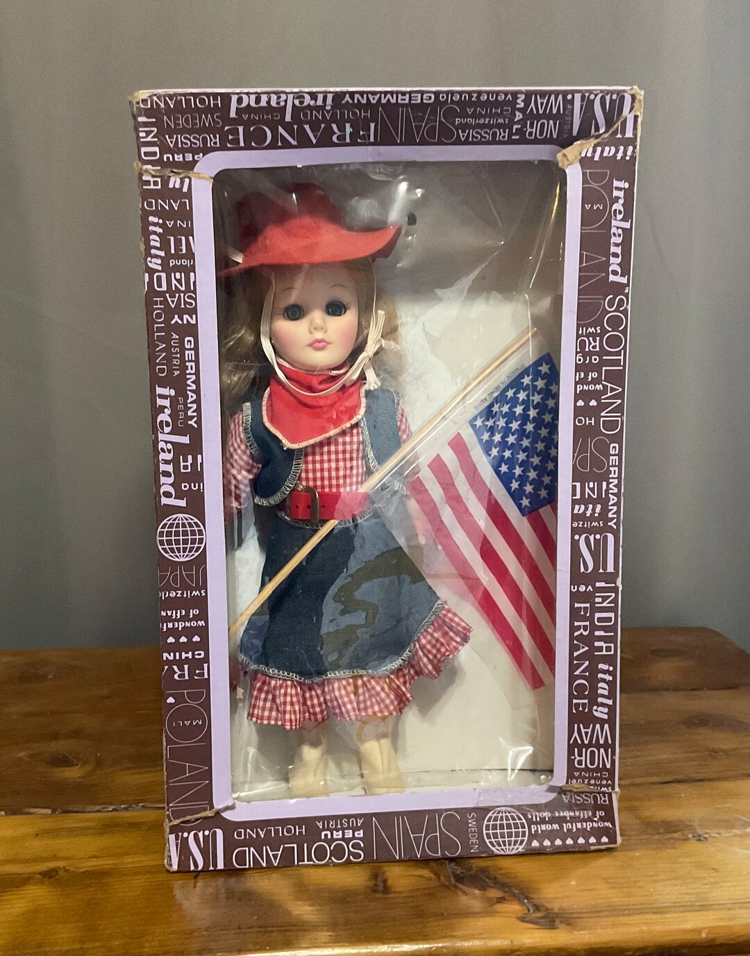 1970’s Effanbee International Dolls #101 United States 11” Doll With ...