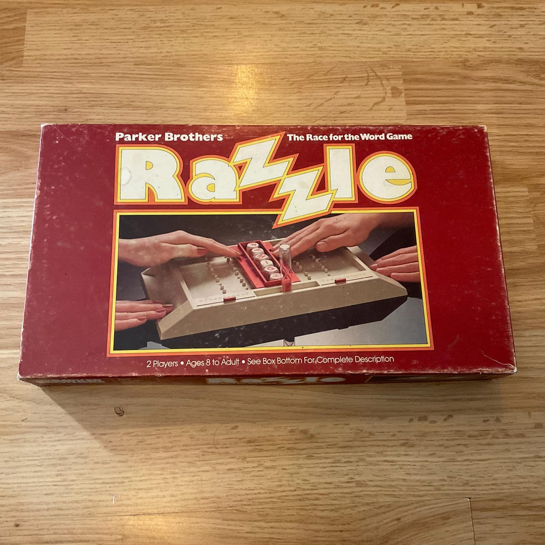 1981 Parker Brothers Razzle Game - COMPLETE - Etsy