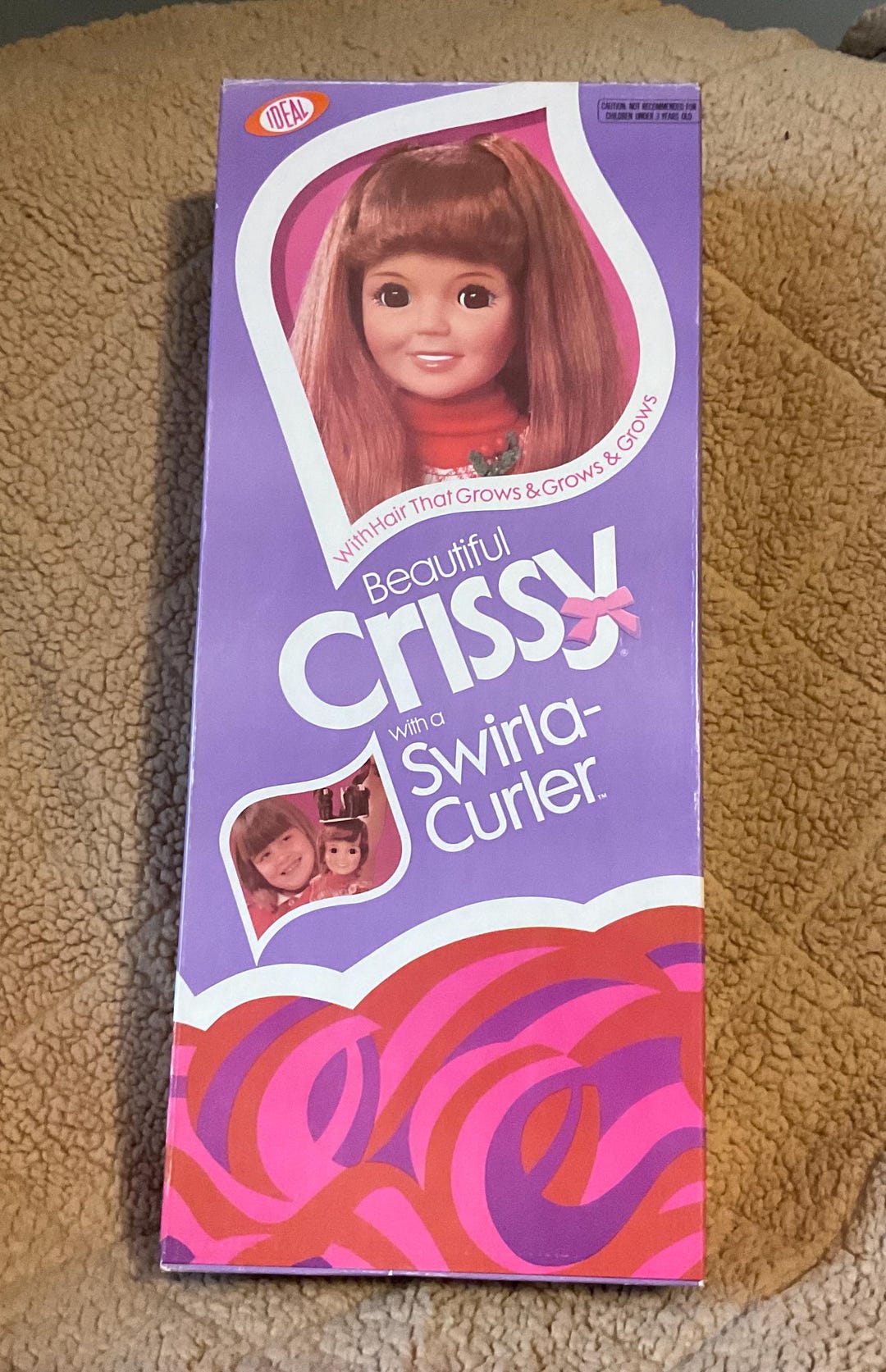 1973 Ideal Beautiful Crissy Doll With Swirla Curler - Original ...