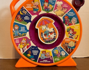 Vintage 1992 Color Pals Says See N' Say Nursery Rhyme Talking Toy by ...