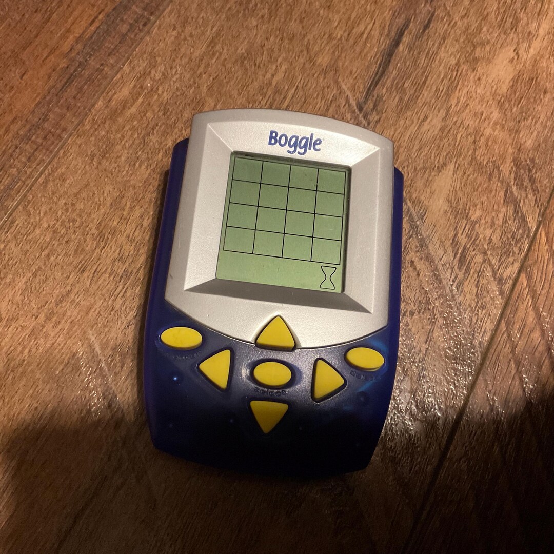 2002 Hasbro Electronic Handheld Boggle Game - Works - Etsy