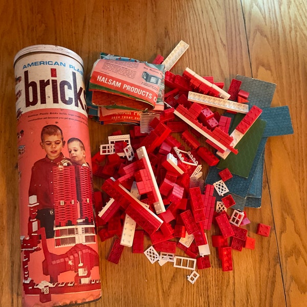 Plastic Bricks - Etsy