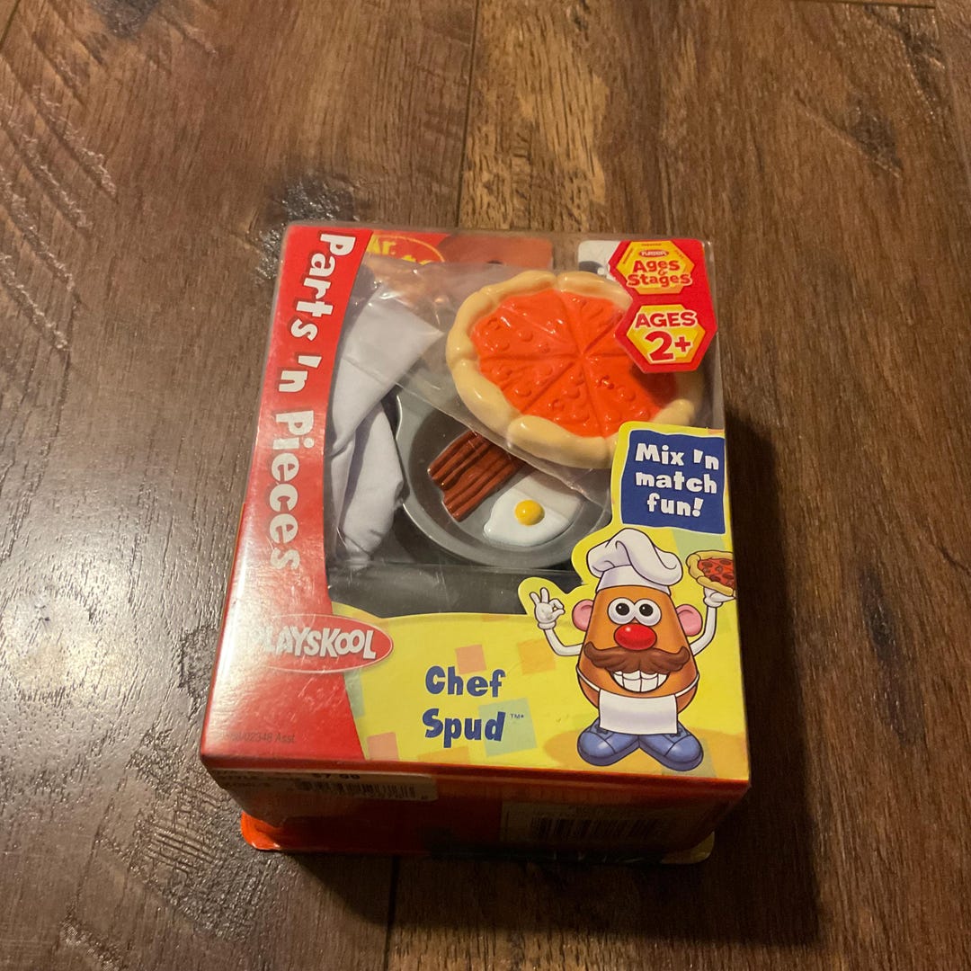 2006 Hasbro Playskool Mr Potato Head Chef Spud Outfit - Sealed in ...