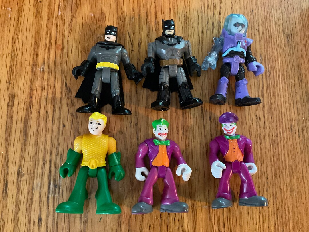 Imaginext DC Superheroes and Villians Action Figure Lot of 6 - Etsy
