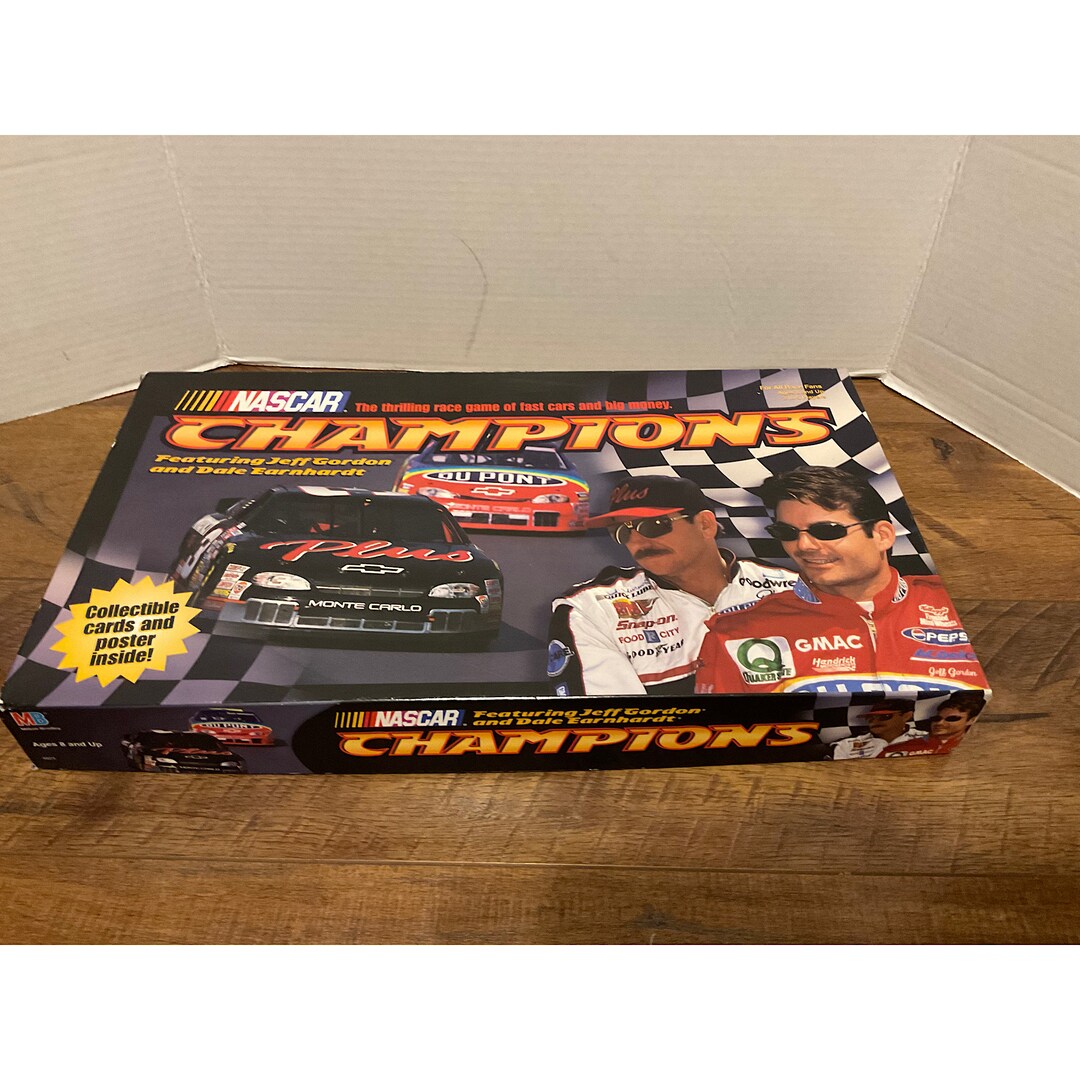 1990’s NASCAR Champions Board Game- COMPLETE - Etsy