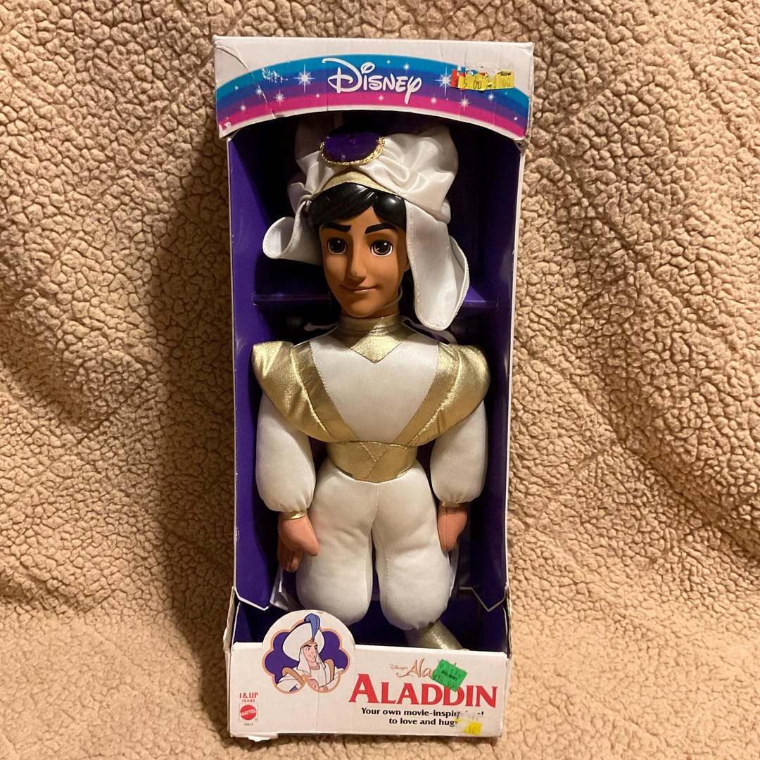 1993 Mattel 16” Aladdin Plush in Original Box - Etsy