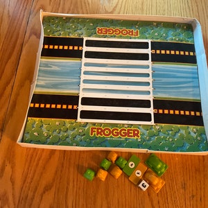 1981 Milton Bradley Frogger Game - Etsy