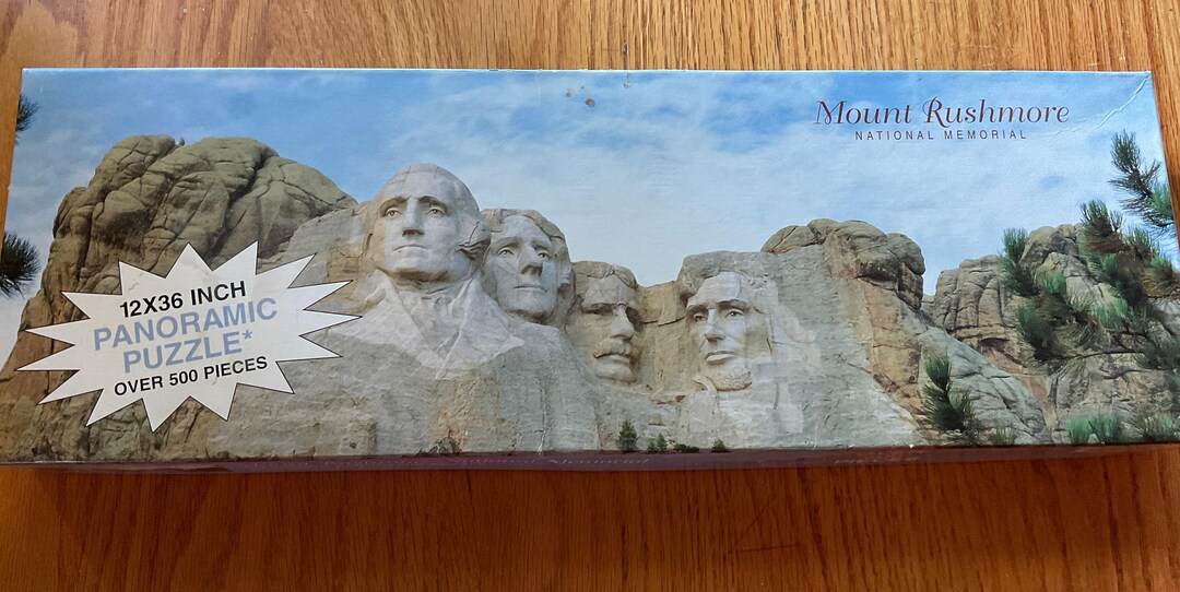Mount Rushmore Jigsaw Puzzle - Etsy