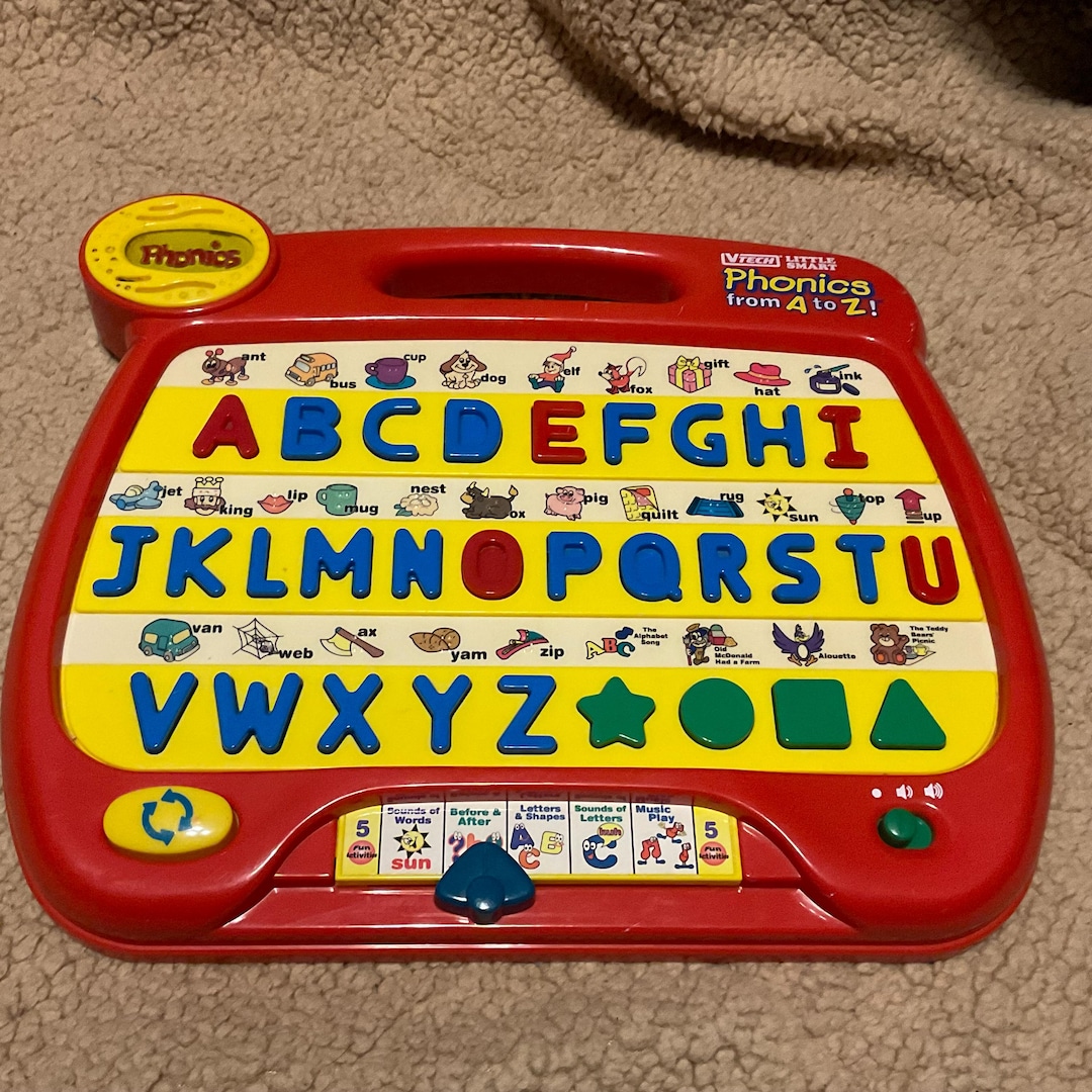Vintage Vtech Little Smart Phonics From A to Z Interactive Desktop ...