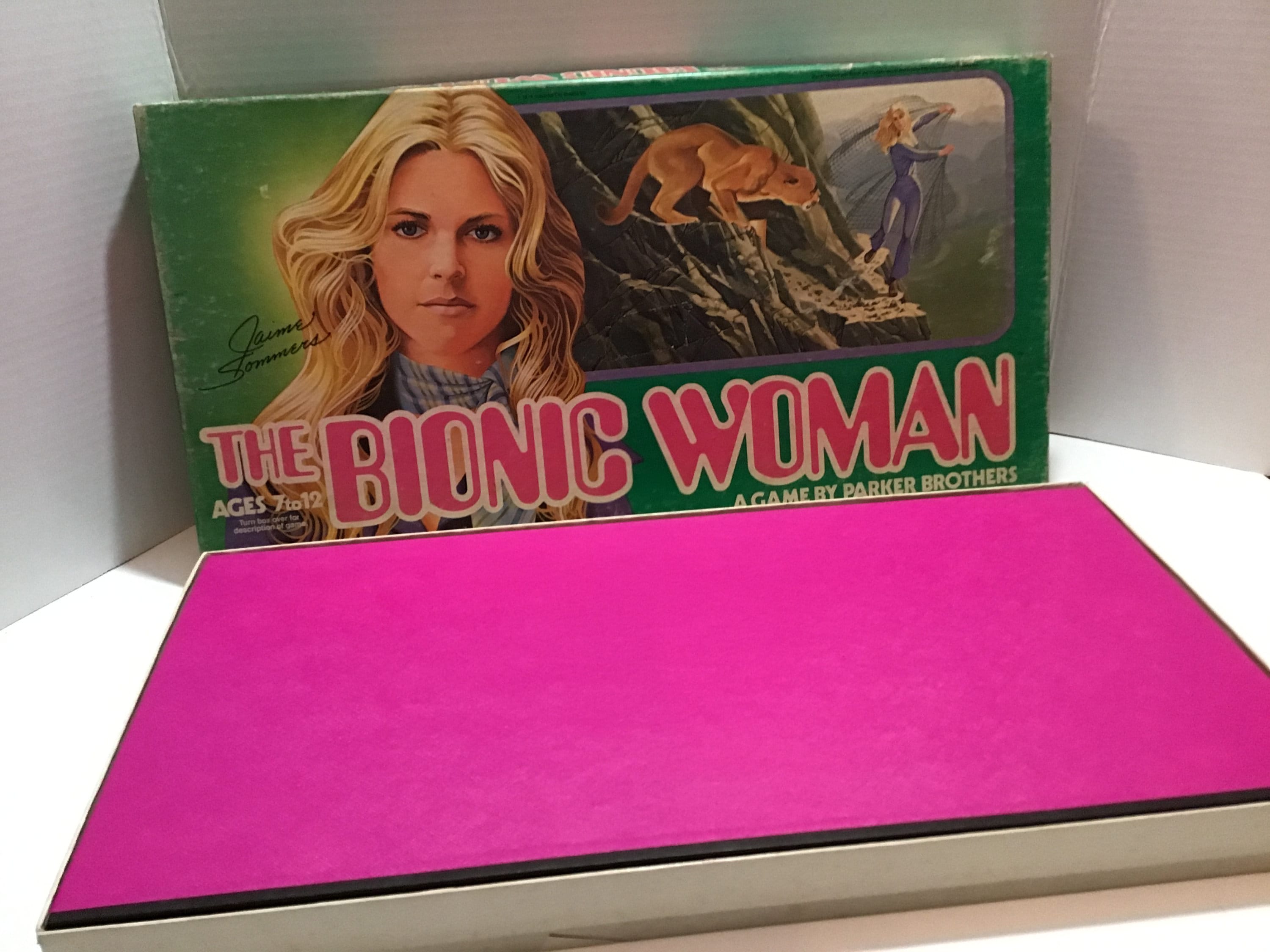 Vintage the Bionic Woman Jamie Sommers Board Game - Etsy