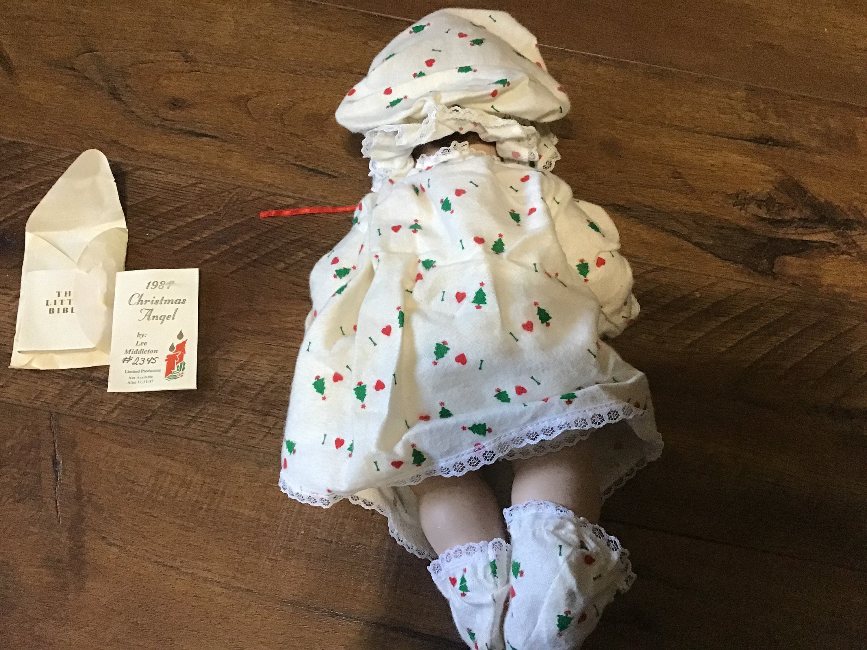 1989 Lee Middleton Little Angel Christmas Angel Signed 2345 - Etsy