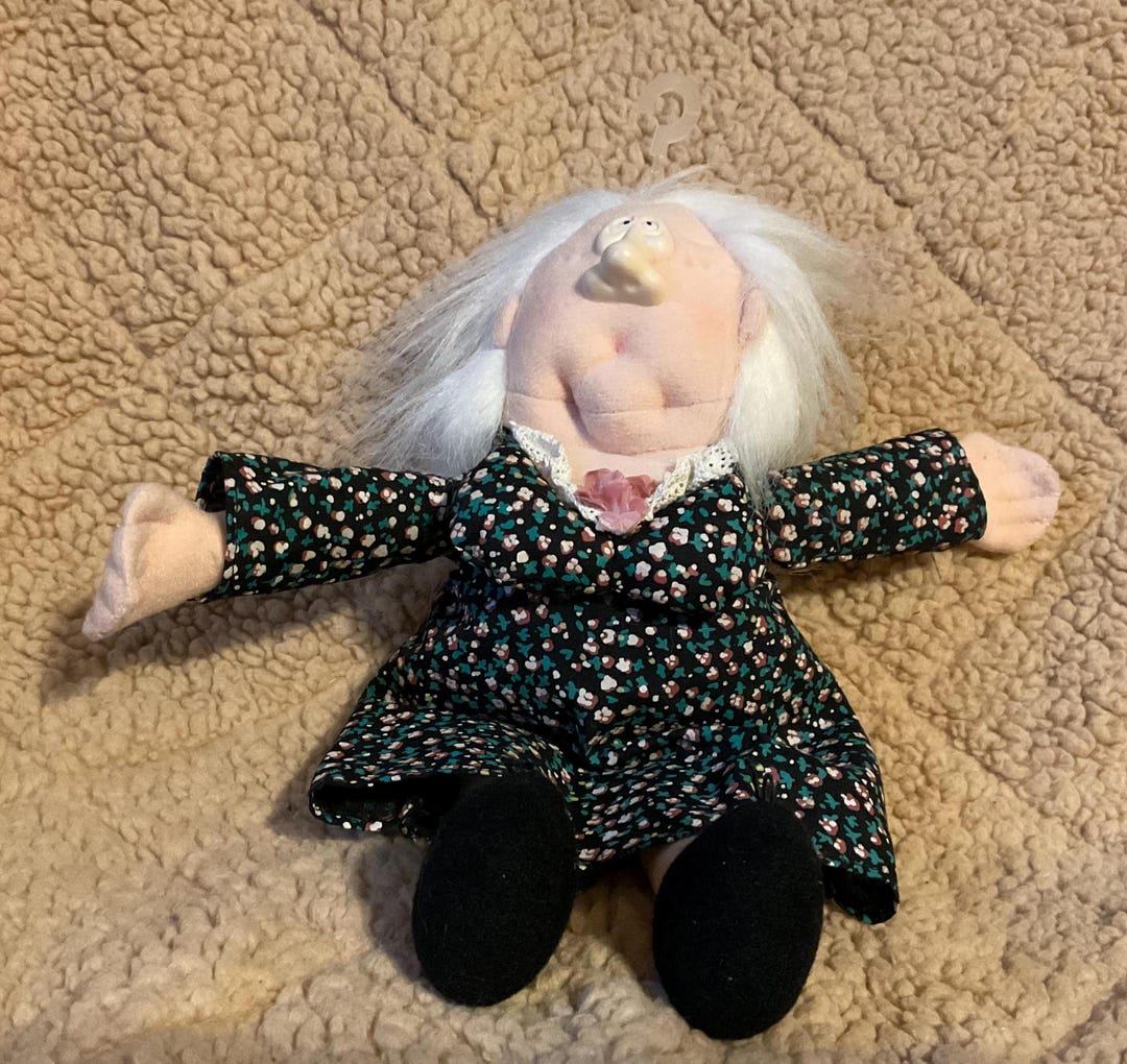 1989 Hallmark Prunella the Wrinkle Fairy Plush Doll - 11” - Etsy
