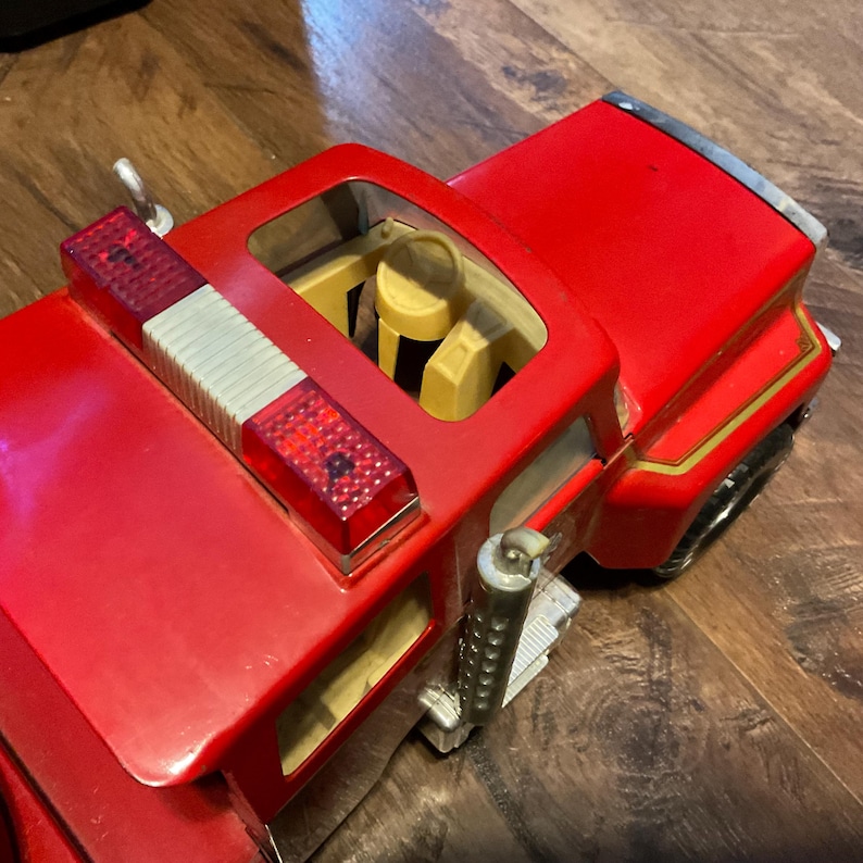Vintage Nylint Toys Metal Semi Firetruck - Etsy