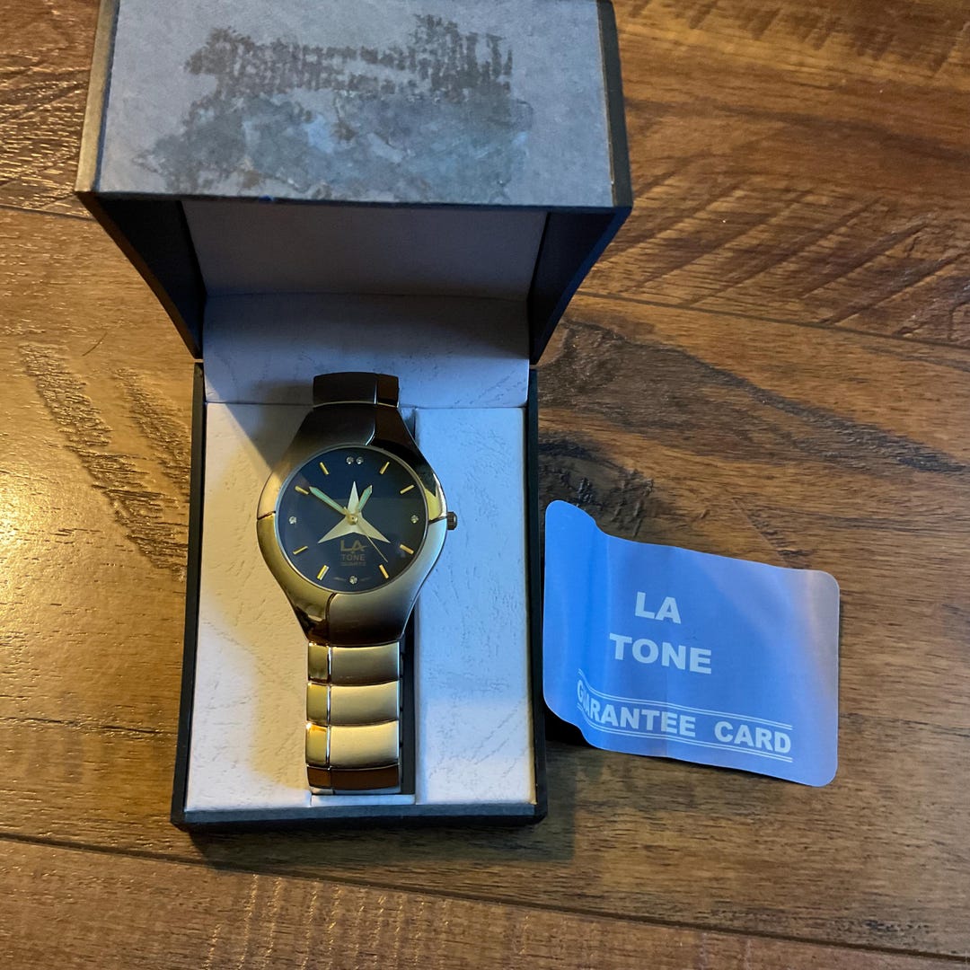 LA Tone Men’s Watch in Box - Etsy