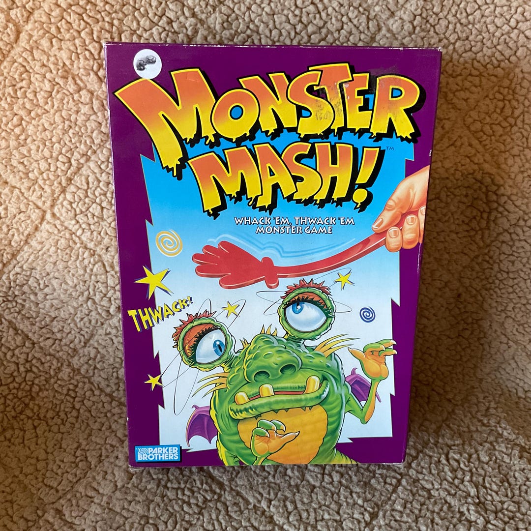 1994 Parker Brothers Monster Mash Game - Sealed Game - Etsy