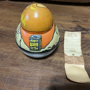 1979 Bristol Ware Cowboy Roly Poly Brownie Tin - Etsy