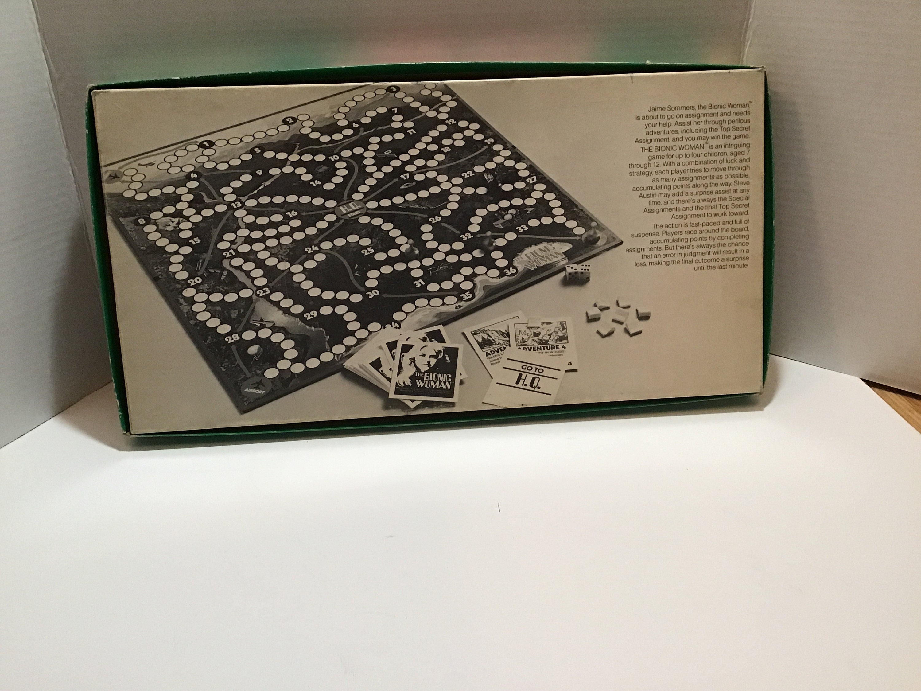 Vintage the Bionic Woman Jamie Sommers Board Game - Etsy