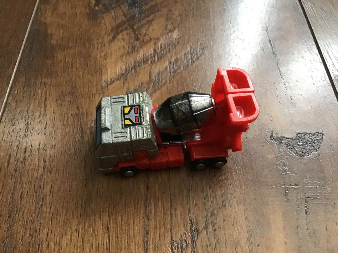 Vintage 1980’s Transformers Cement Mixer Truck - Etsy