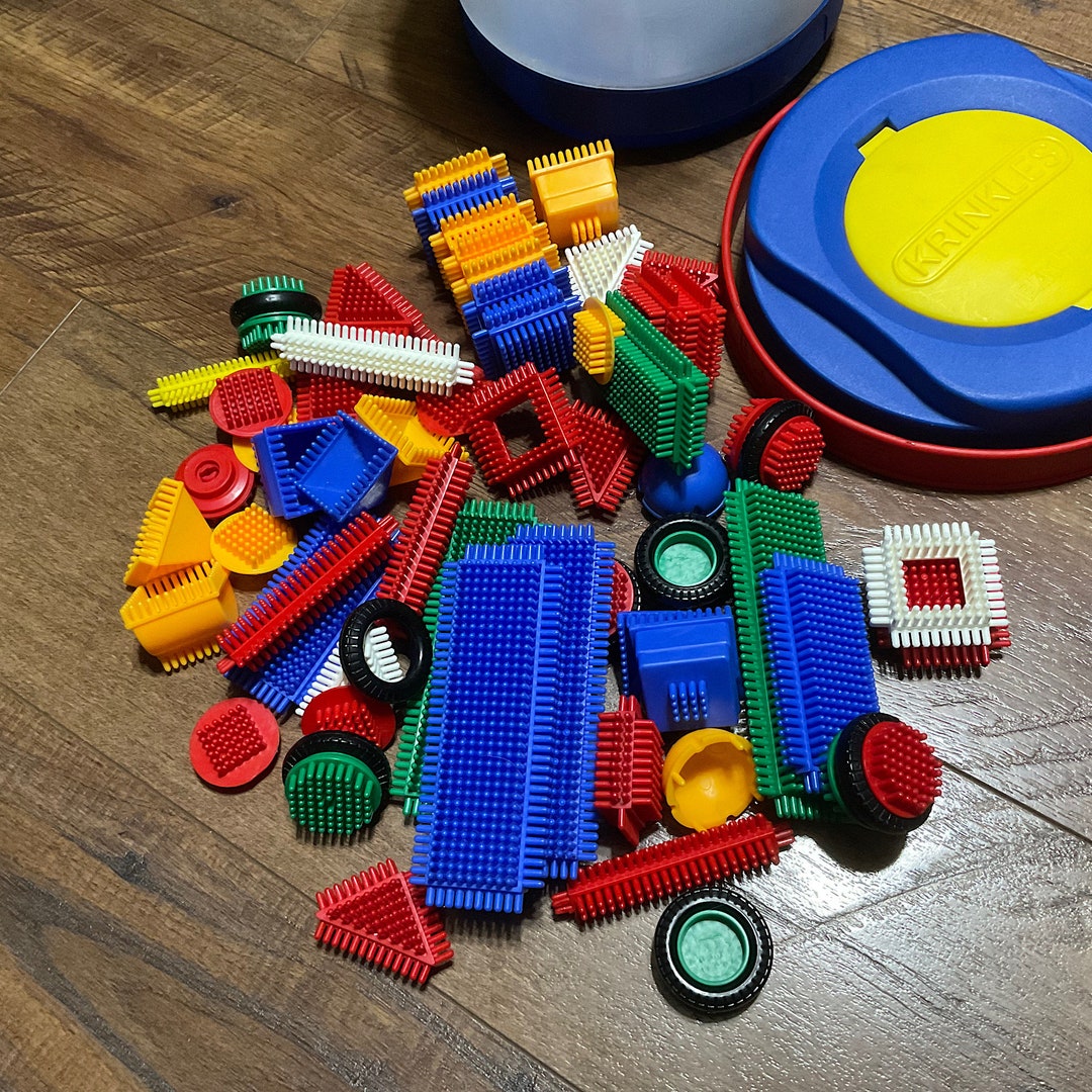 Vintage Krinkles Bristle Bricks - Etsy