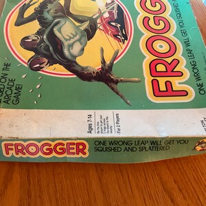 1981 Milton Bradley Frogger Game - Etsy