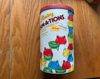 1980s Slinky Brand Ringa-majigs and Form-a-tions Play Shapes Creative ...