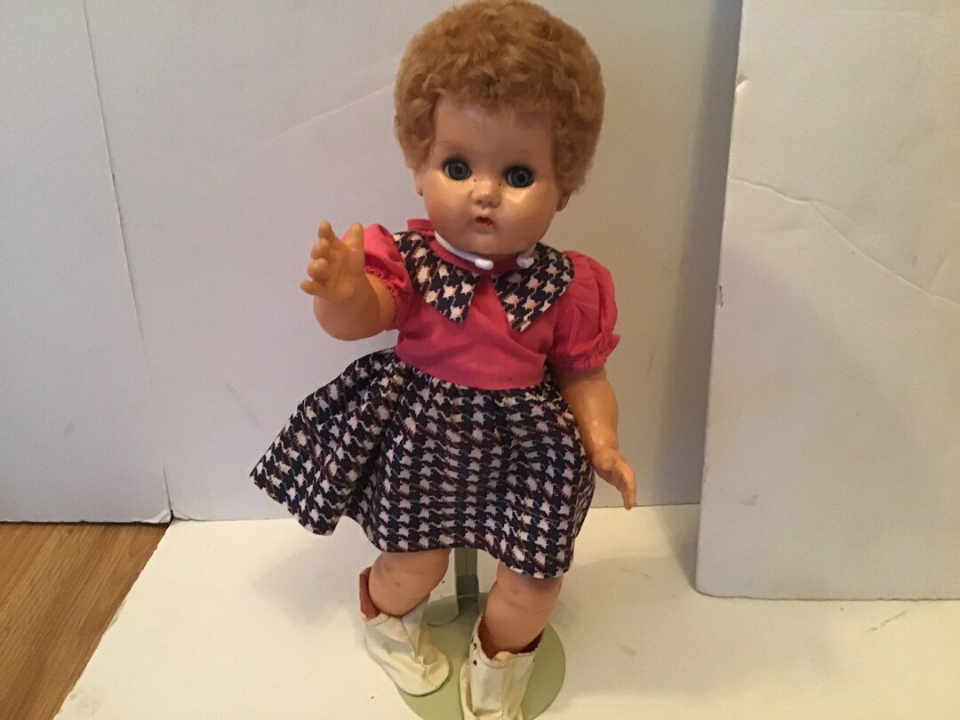 Vintage Ideal 16” Doll With Stand - Etsy
