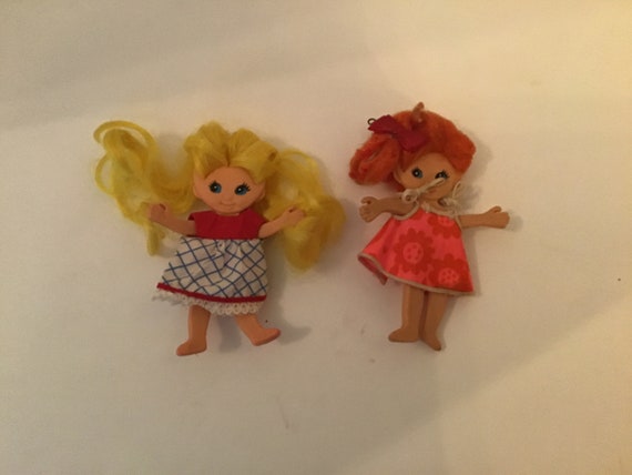 Vintage 1970s Ideal Flatsy Dolls | Etsy