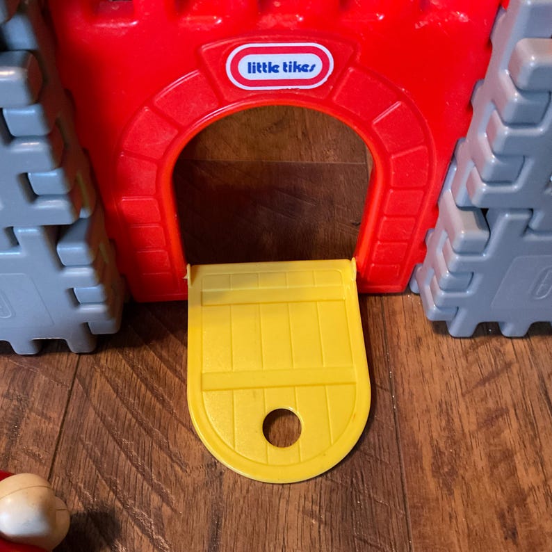 Vintage Little Tikes Waffle Blocks Castle Set - Etsy