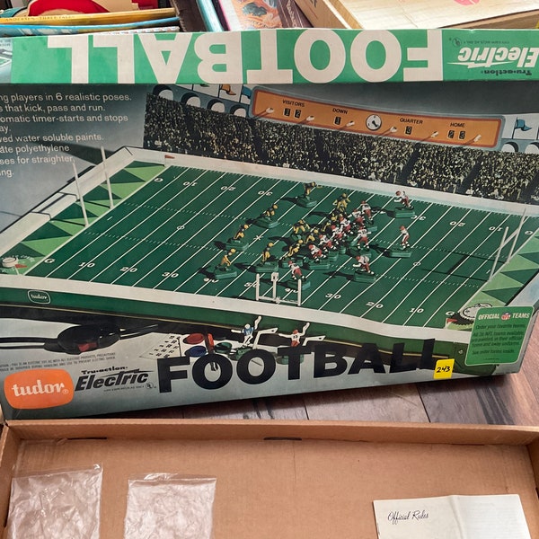Electric Football - Etsy