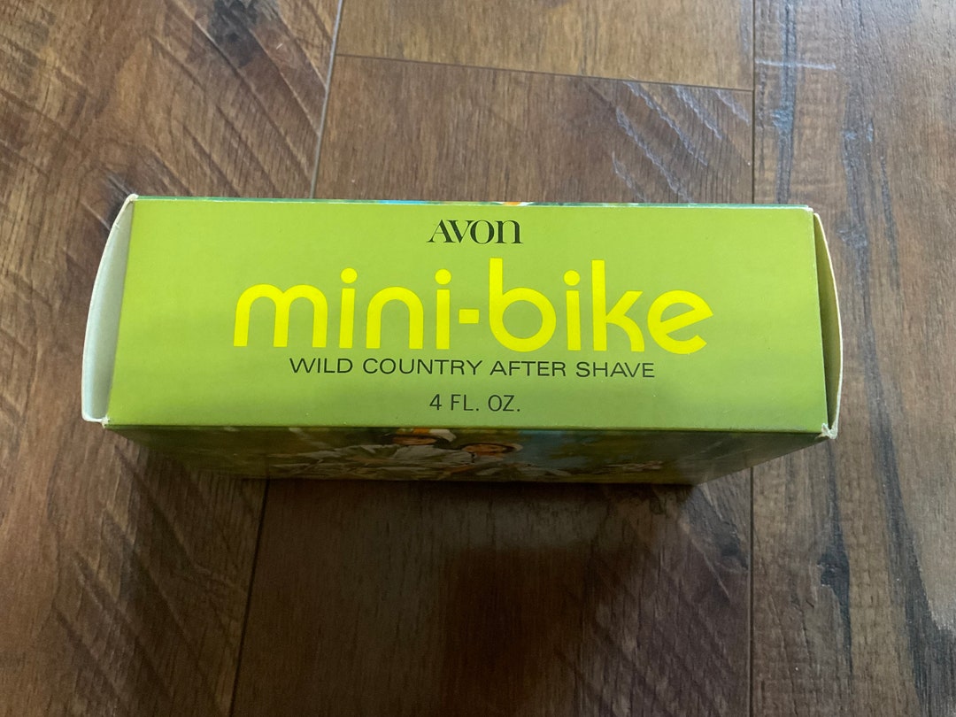 Vintage AVON Mini-bike Decanter - Etsy