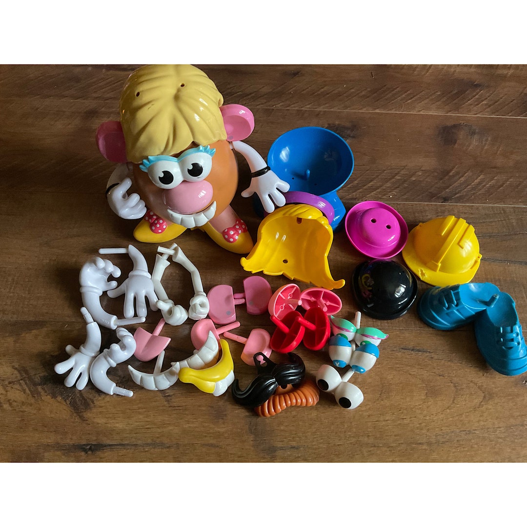 1985 Hasbro Mr. Potato Head With Accessories - Etsy