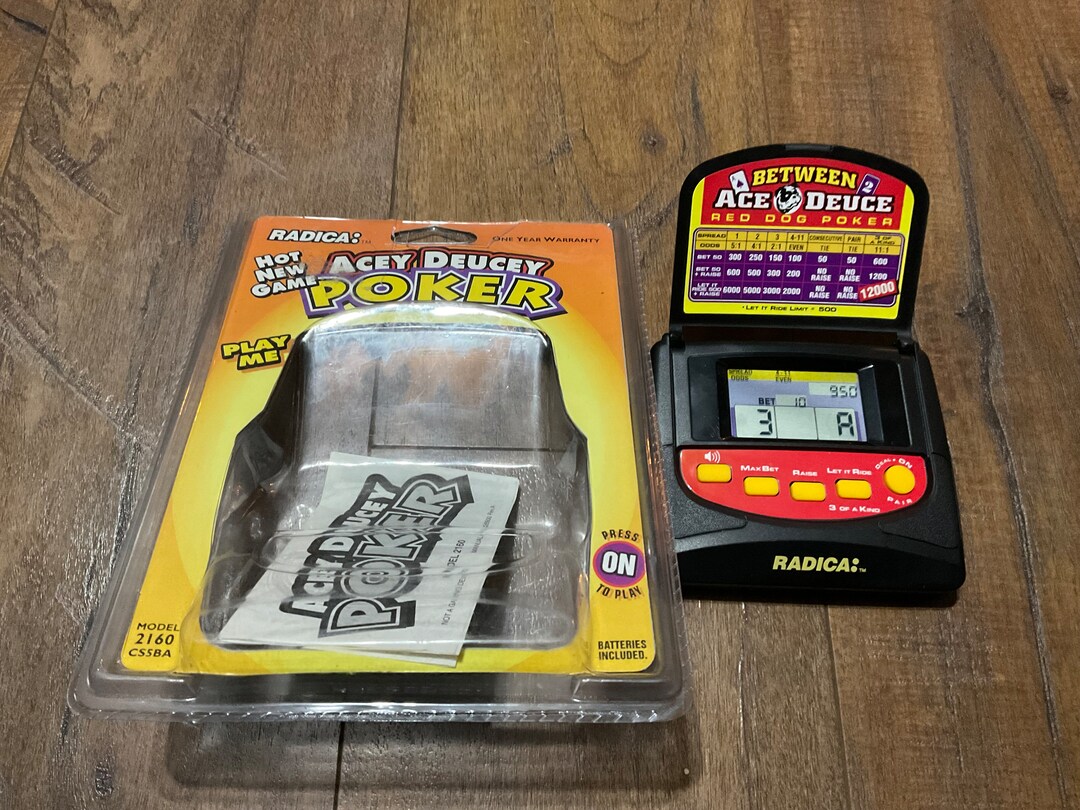 1995 Radica Model 2160 Between Ace and Deuce Red Dog Poker - W Original ...