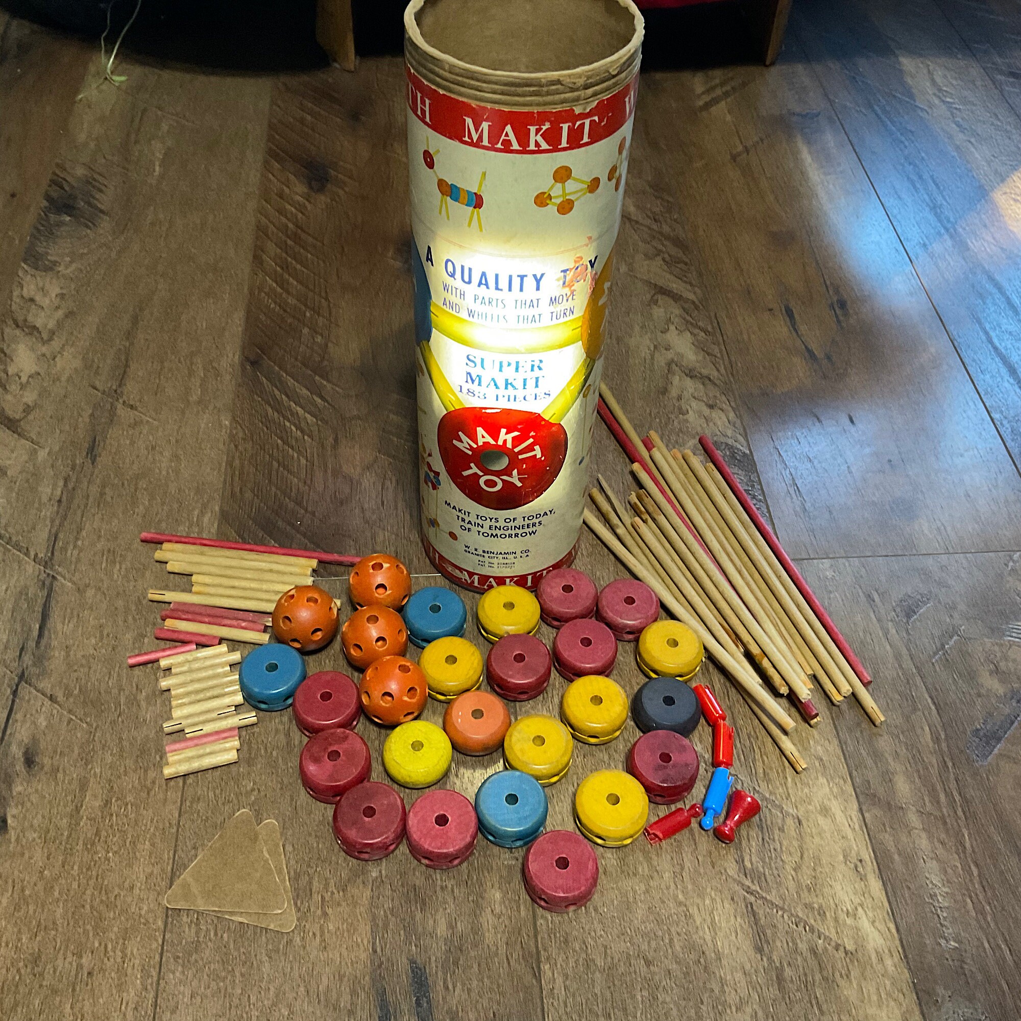 1939 WR. Benjamin Super Mak IT Toy Not Complete - Etsy