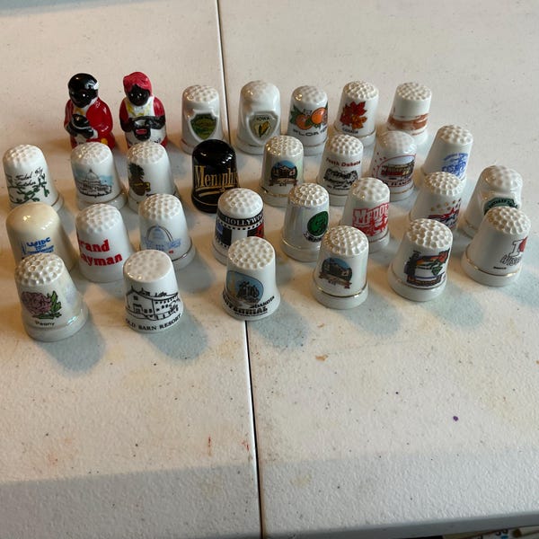 Collectible Thimbles - Etsy