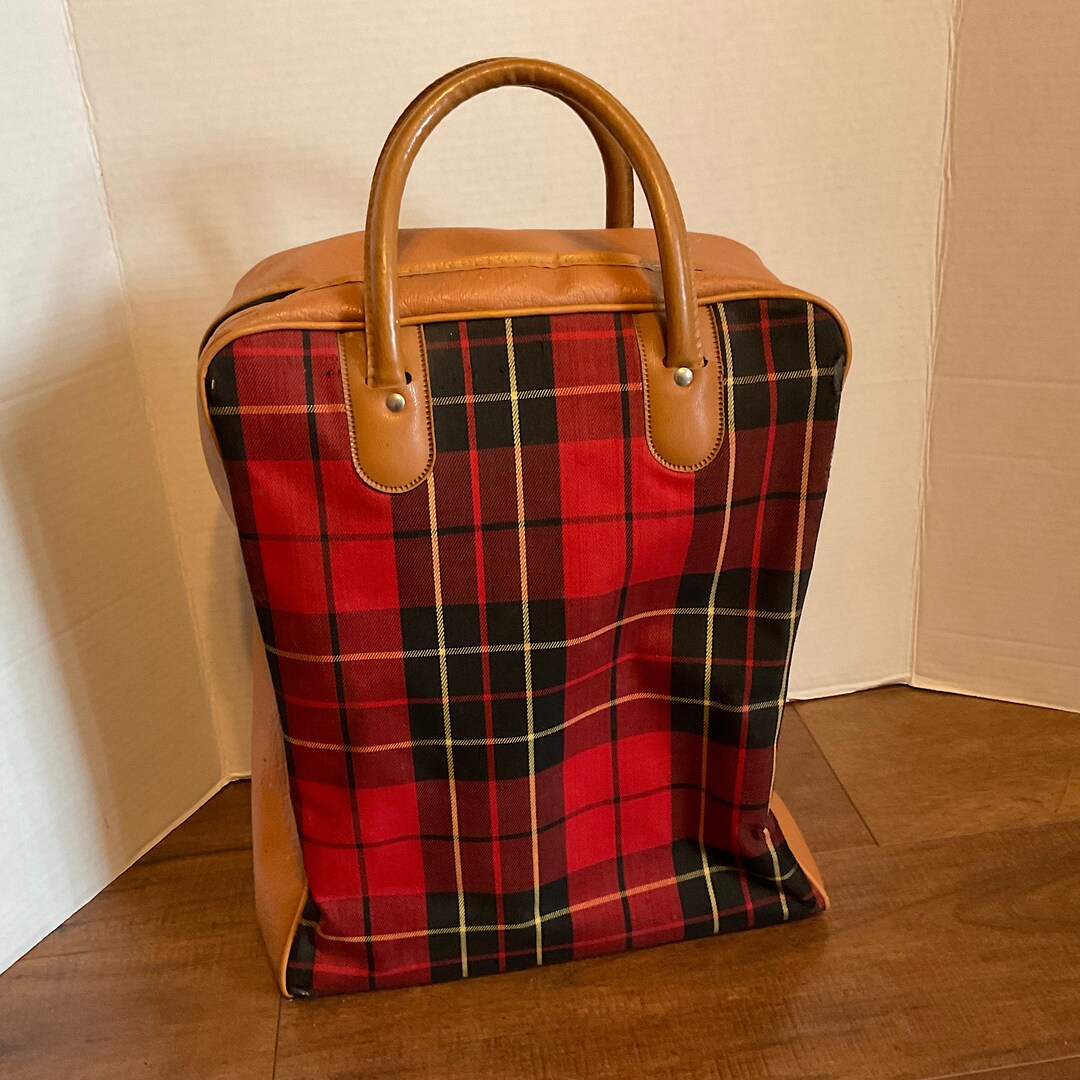 1971 Thermos Plaid Bottle and Breadbox Picnic Set - Etsy