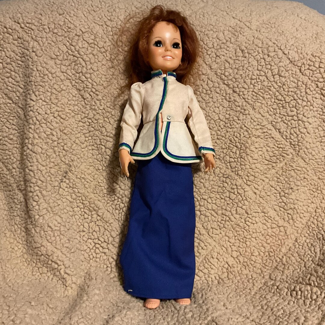 1969 Ideal Crissy Doll - Blue/white Outfit - 18” - Etsy