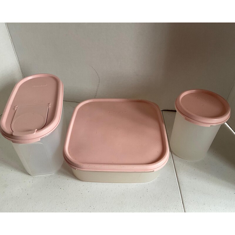 Pink Tupperware - Etsy
