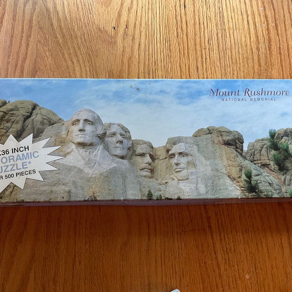 Mount Rushmore Jigsaw Puzzle - Etsy