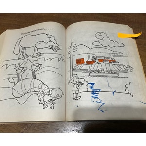 1993 Landon A Very Big Super Jumbo Coloring & Activity Book - Etsy