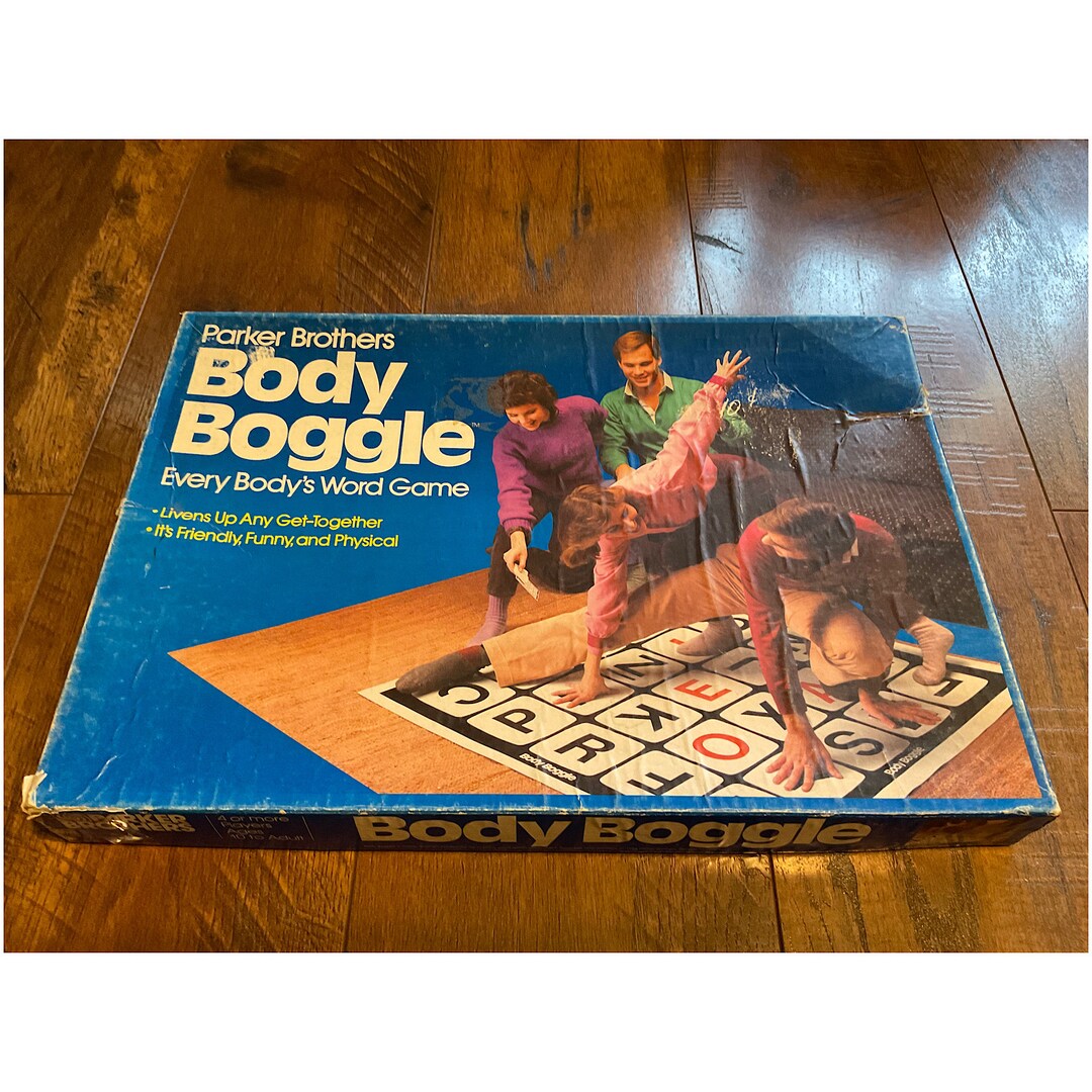 1984 Parker Brothers Body Boggle Complete - Etsy