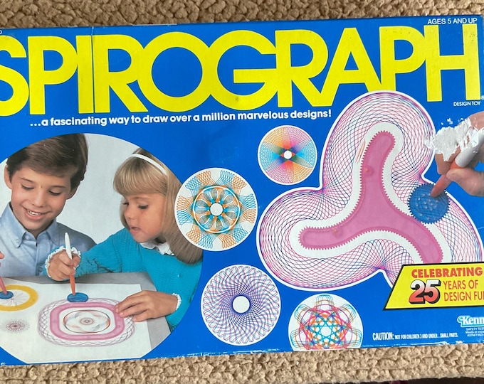 1990 Kenner Spirograph - Complete - Etsy