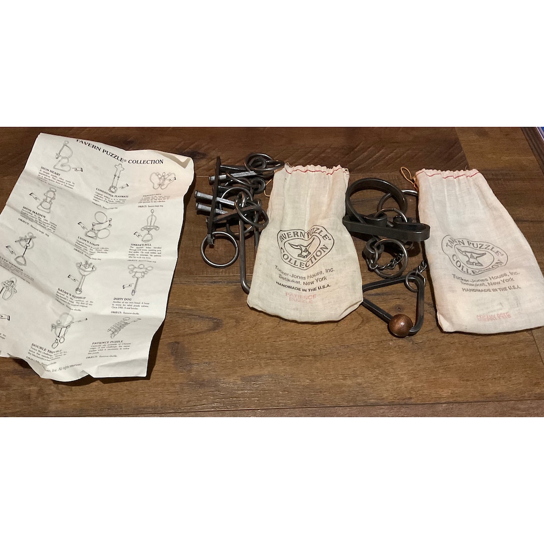 1992 Tucker Jones House Tavern Puzzles - Etsy